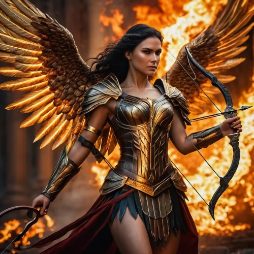 Trending 3199 of the best fire angel AI-generated Images | PromeAI